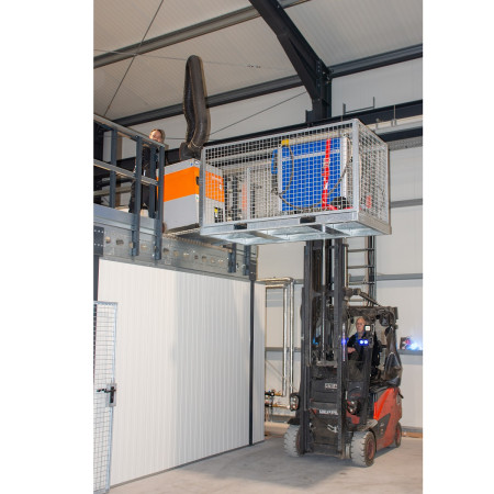 Box grillagé pour le transport de matériels. | Axess Industries