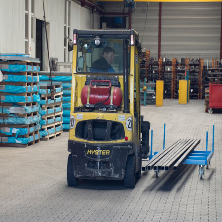 Chariot latéral pour charges longues | Accessoires pour chariot ...