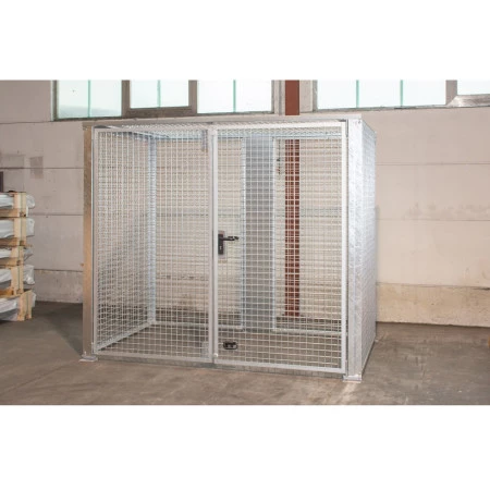 Box de stockage sécurisé. Modèle LBM avec toit | Axess Industries
