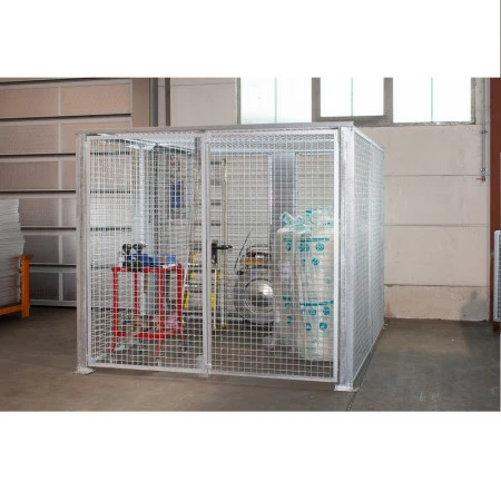 Box de stockage sécurisé. Modèle LBM avec toit | Axess Industries