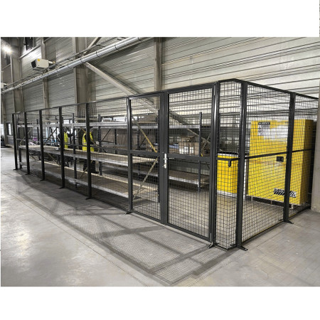 Box de stockage grillagé sécurisé. | Axess Industries