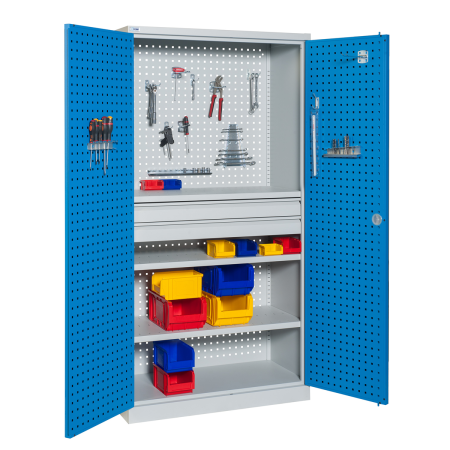 Armoire perforée pour outillage - Haut. 1950 mm | SOFAME | Axess Industries