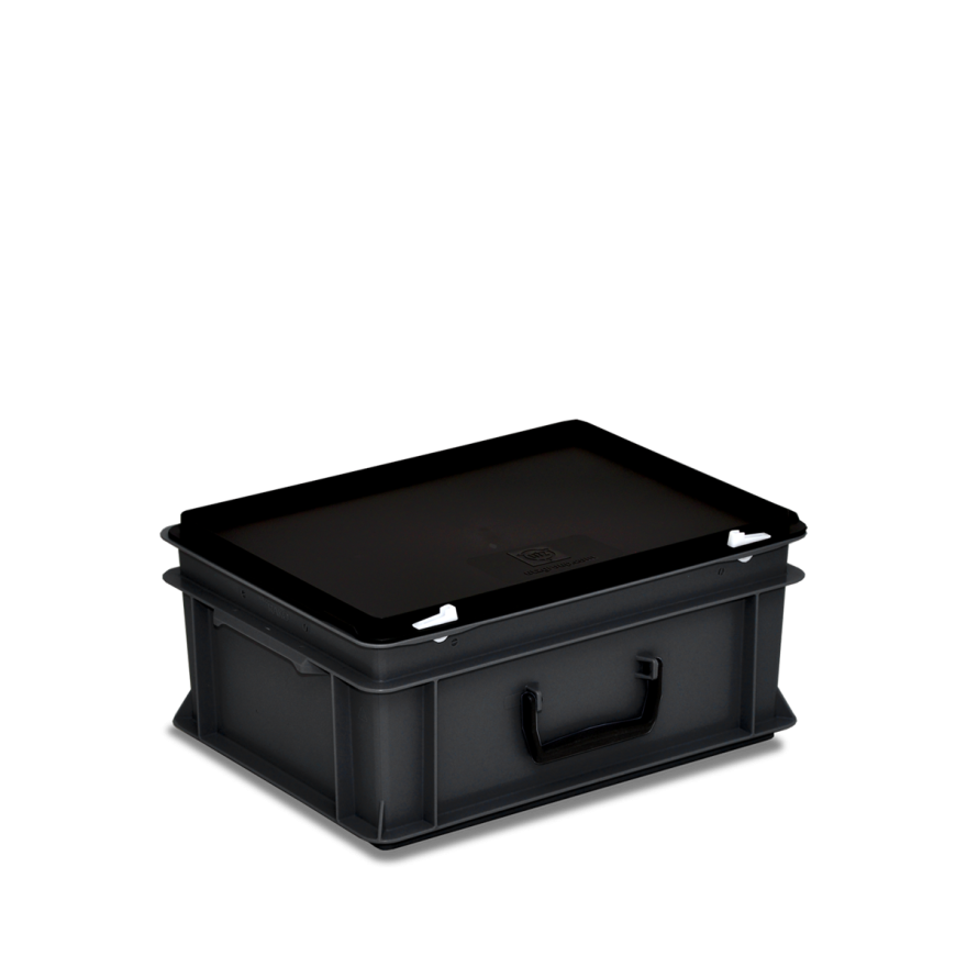 Bac Europe ESD 400 x 300 avec couvercle | Axess Industries