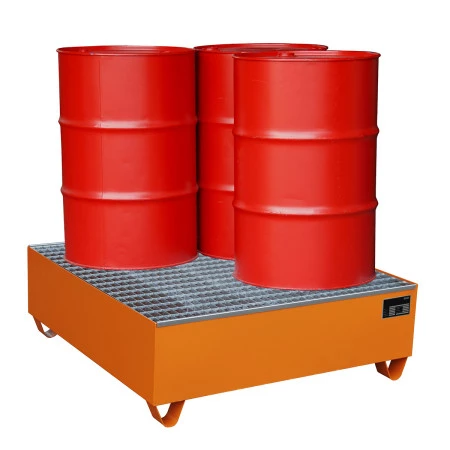 Bacs de rétention acier 261L et 435L – Stockage sécurisé | Axess Industries