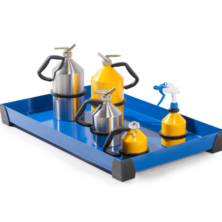 Bac de rétention acier avec revêtement époxy | Axess Industries