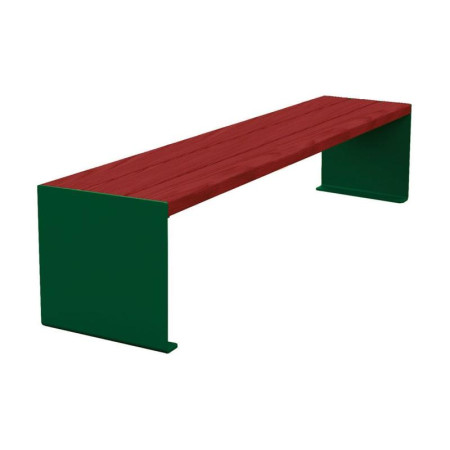Banc et banquette moderne en bois | Banc public | Axess Industries