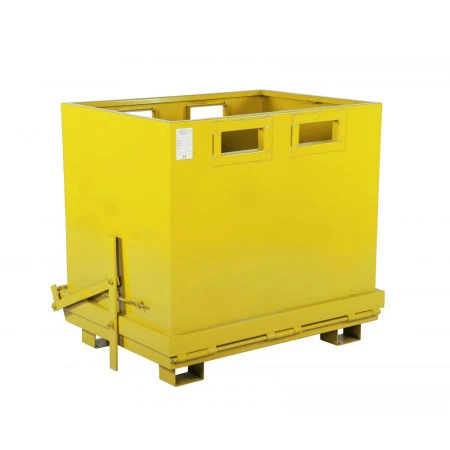 Benne à fond ouvrant automatique | Vol. 700 à 1800 L | Axess Industries
