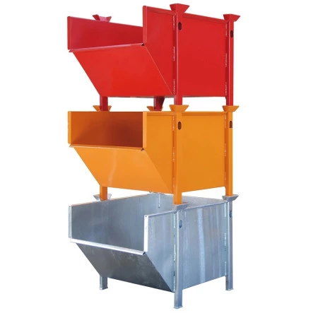 Conteneur superposable BTP type BBM | Vol. de 500 litres | Axess Industries