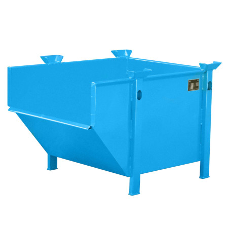 Conteneur superposable BTP type BBM | Vol. de 500 litres | Axess Industries