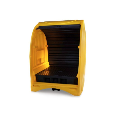 Box de rétention sécurisé en polyéthylène - de 2 à 4 fûts | Box de ...