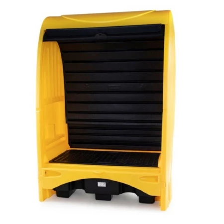 Box de rétention sécurisé en polyéthylène - de 2 à 4 fûts | Box de ...