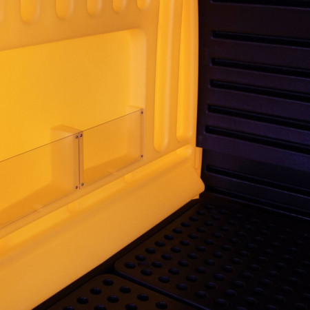 Box de rétention sécurisé en polyéthylène - de 2 à 4 fûts | Box de ...