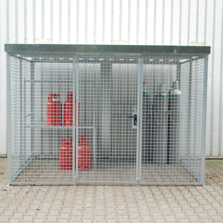 Box abri pour bouteilles de gaz avec toit | Axess Industries