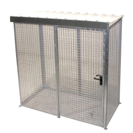 Box abri pour bouteilles de gaz avec toit | Axess Industries