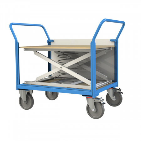Chariot à niveau constant habillage PVC | Chariots à plateaux | Axess ...