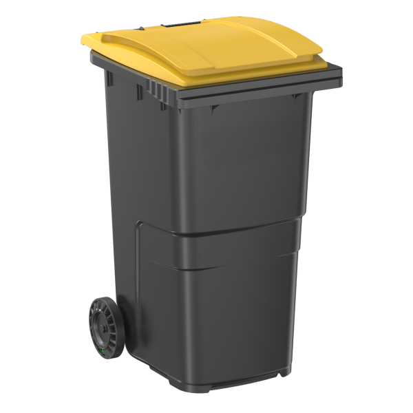 Conteneur poubelle 240L en plastique recyclé | Conteneurs poubelles et ...