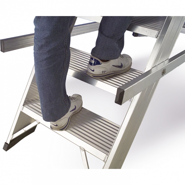 Escabeau mobile grande plateforme sécurisée | Escabeaux mobiles | Axess ...