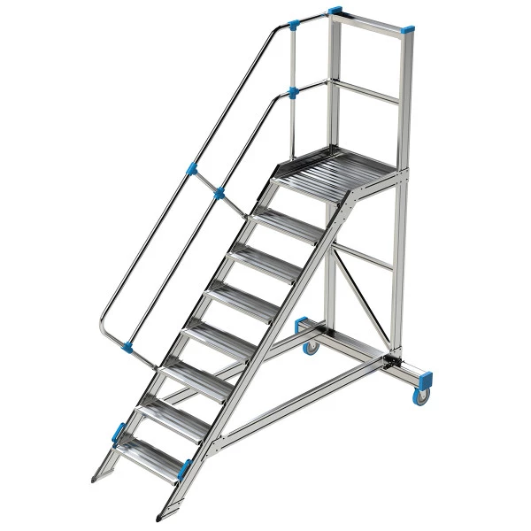 Plateforme individuelle roulante monté à 45° | Escabeaux mobiles ...