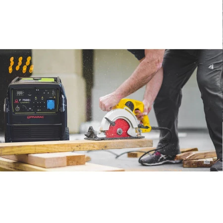 Groupe électrogène Essence | PRAMAC Série P7500i | Axess Industries