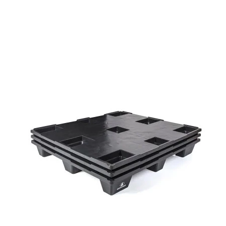 Palette plastique 1200x1000 one-way pleine pour exportation | Palettes ...