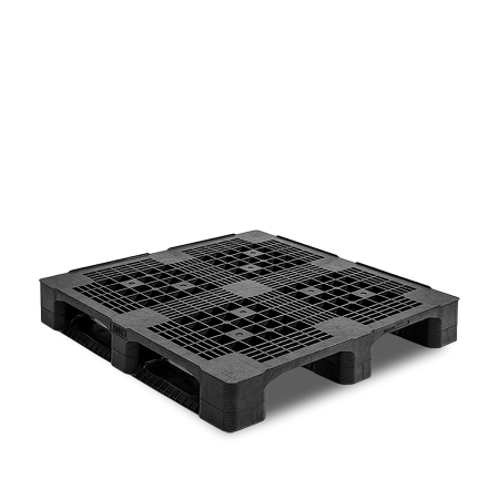 Palette plastique 1140 x 1140 d'expédition pour containers | Palettes ...