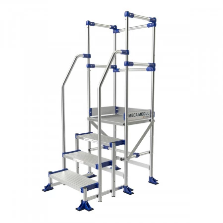 Plateforme Tubesca - 2 à 4 marches Meca Modul | Passerelles | Axess ...
