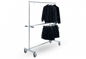 Penderie mobile pour magasins ou bureaux | Axess Industries