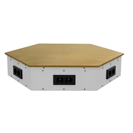 Bloc d'énergie hexagonal | Poste de travail | Axess Industries