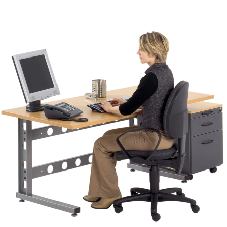 Bureau poste de travail simple face | Poste de travail | Axess Industries
