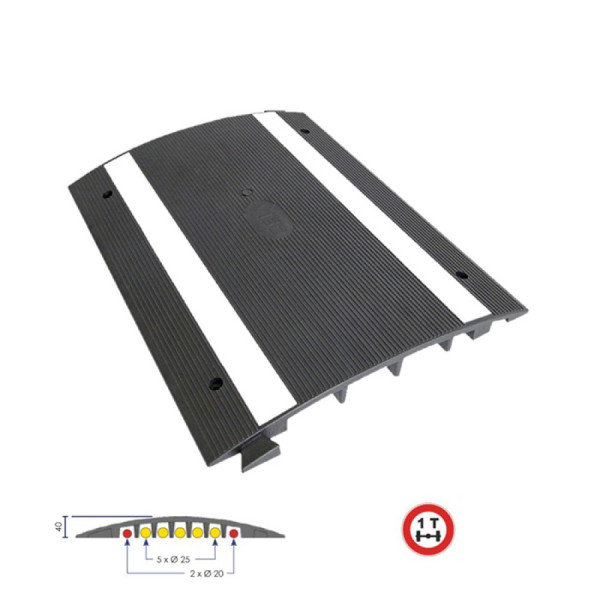 Passage de câble piéton 1T | Protège câble et protection au sol | Axess ...
