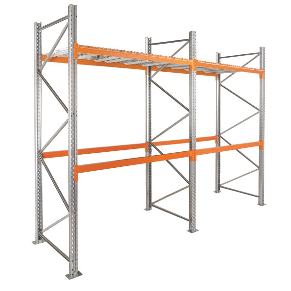 Rayonnage à palette hauteur 3000 mm | Echelles montées | Axess Industries