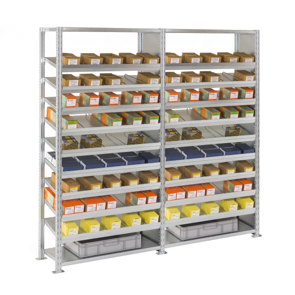Rayonnage distribution dynamique spécial visserie | Axess Industries