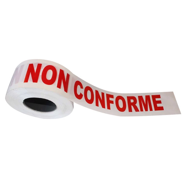 Rubalise « Non conforme » | Rubans de signalisation | Axess Industries
