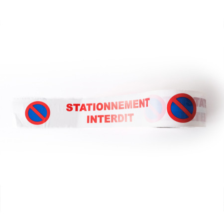 Rubalise « Stationnement interdit » | Rubalises | Axess Industries