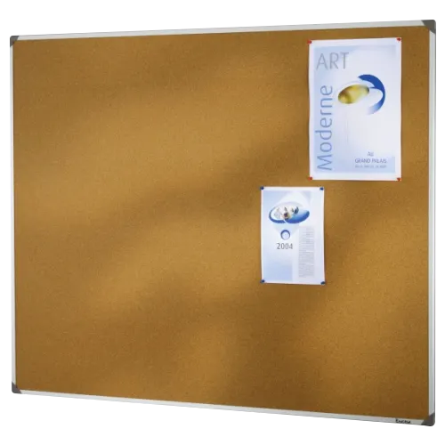 Tableau en liège cadre alu ou PVC | Tableau liège | Axess Industries