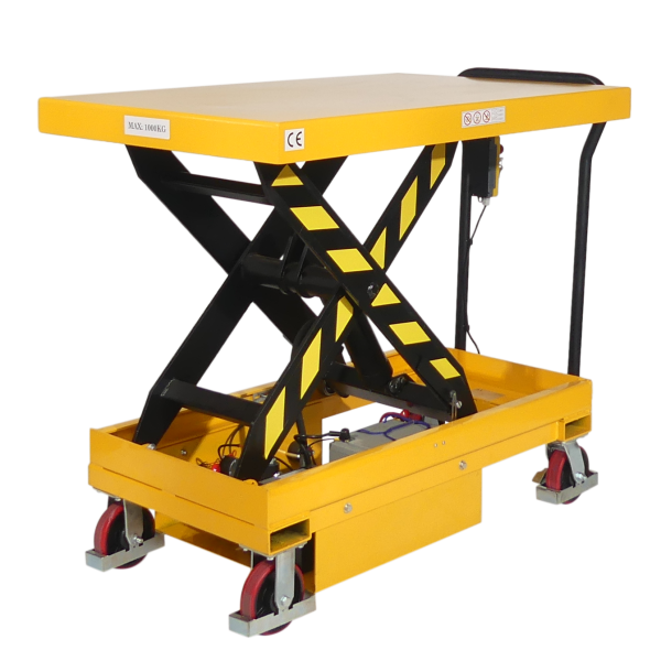 Table élévatrice mobile à levée électrique 1000 kg | Axess Industries