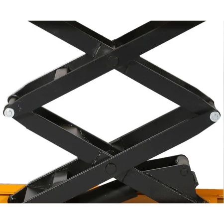 Table élévatrice manuelle double ciseaux | Axess Industries